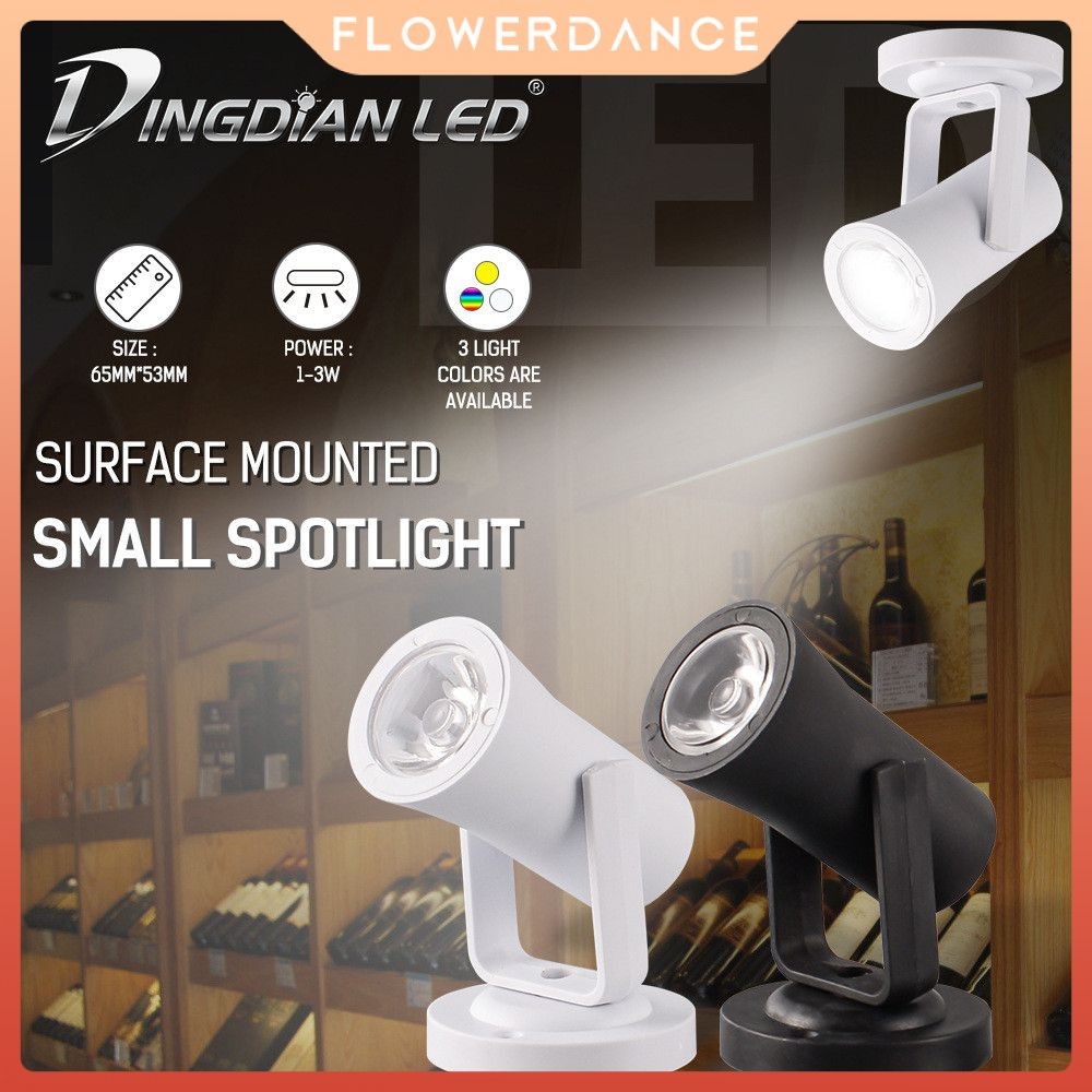 Led Small Spotlight 1w 3w Dc5v Jewelry Cabinet Showcase Counter Lamp ...
