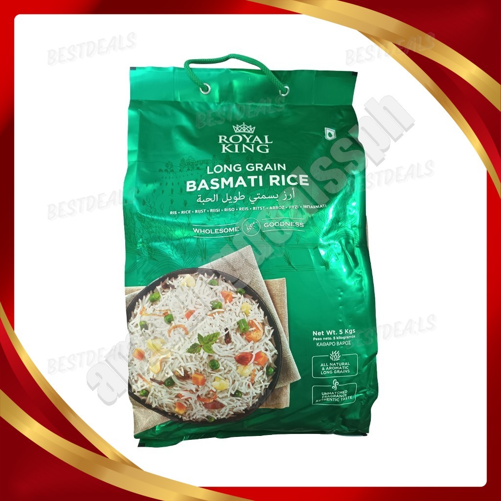 5kg Royal King Long Grain Basmati Rice | Shopee Philippines