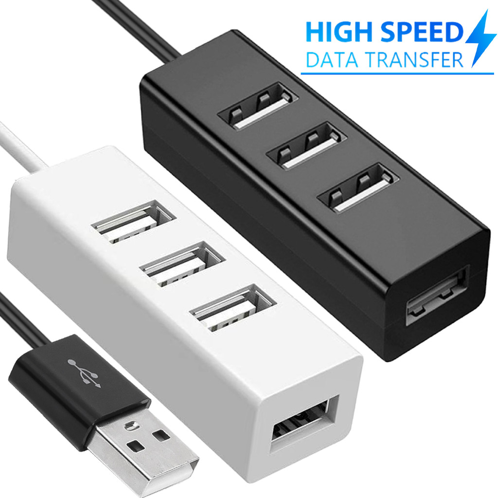 USB 2.0 Multi Splitter Hub Power Adapter - Multiple Expander Dock for ...