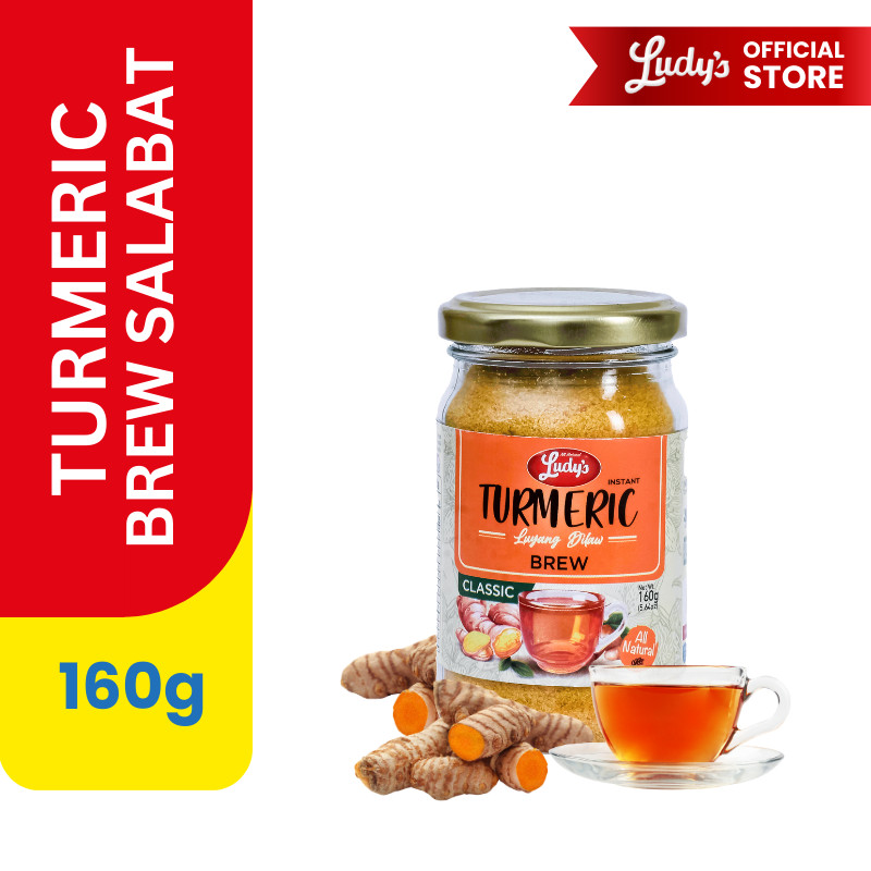 LUDY'S Salabat Turmeric Brew Instant 160g (Healthy Ginger Brew Tea ...