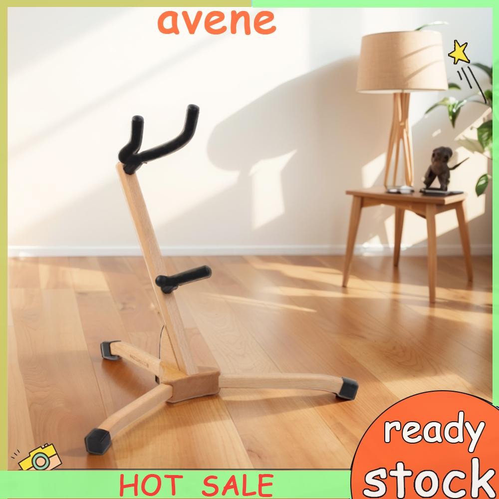 Wooden Alto Tenor Saxophone Stand Sax Tripod Saxophone Display Holder ...