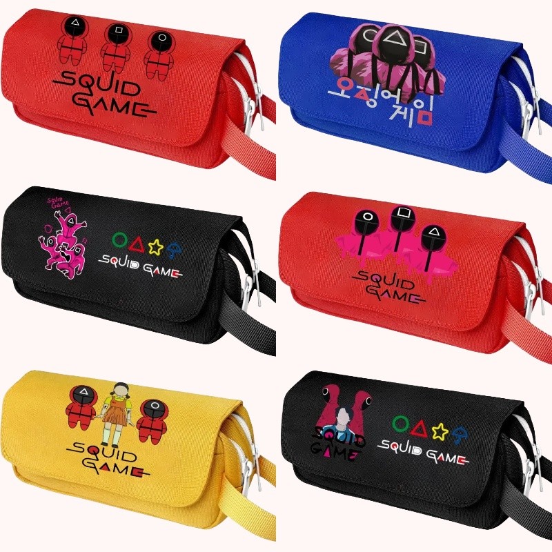 Squid Game Series Pencil Box Primary and Secondary School Stationery ...