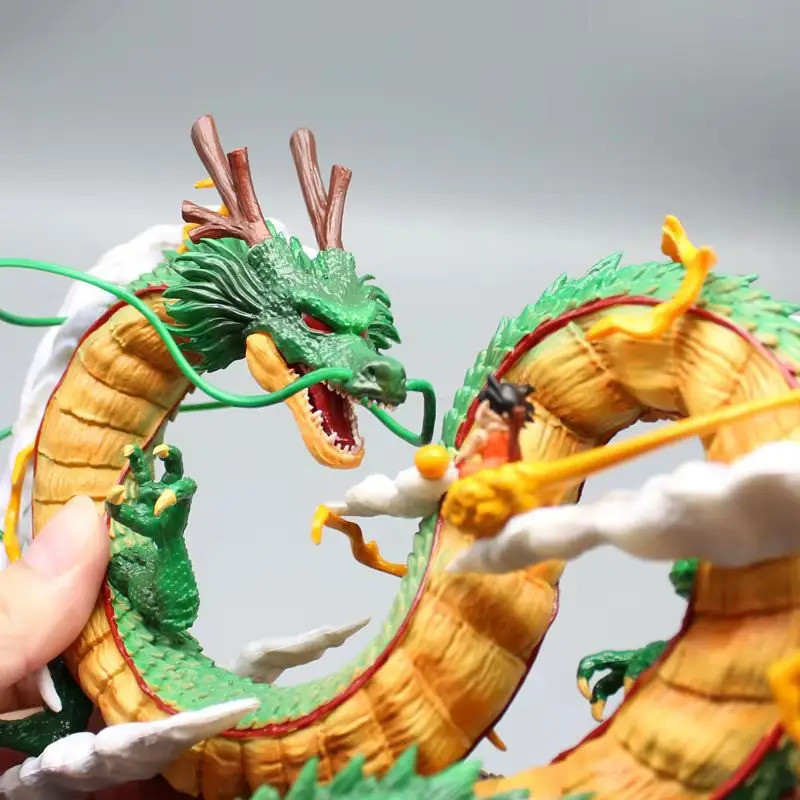 Dragon Ball Anime Figure 22cm Shenron Figures Goku And Shenron Figurine ...