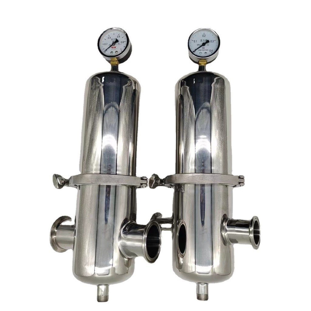 Stainless Steel Pipe Precision Filter304Gas Purification Compressed Air ...