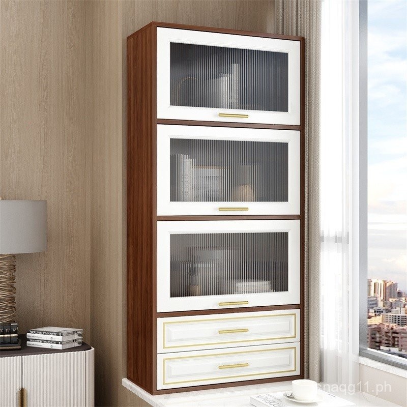Bay Window Bookshelf Small Bookcase Bedroom Bay Window Storage Cabinet ...