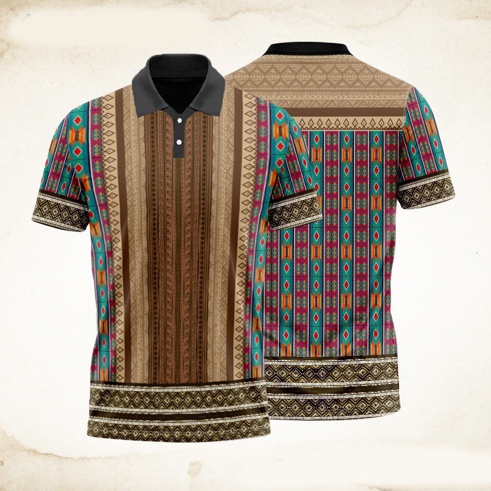 Men's Philippine Ethnic Tribe Modern Balon Collar Shirt Men's and Women ...