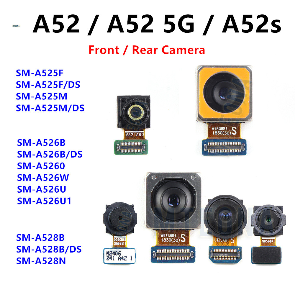 Front Rear Camera For Samsung Galaxy A52 A52s 4G 5G A525 A526 A528B ...