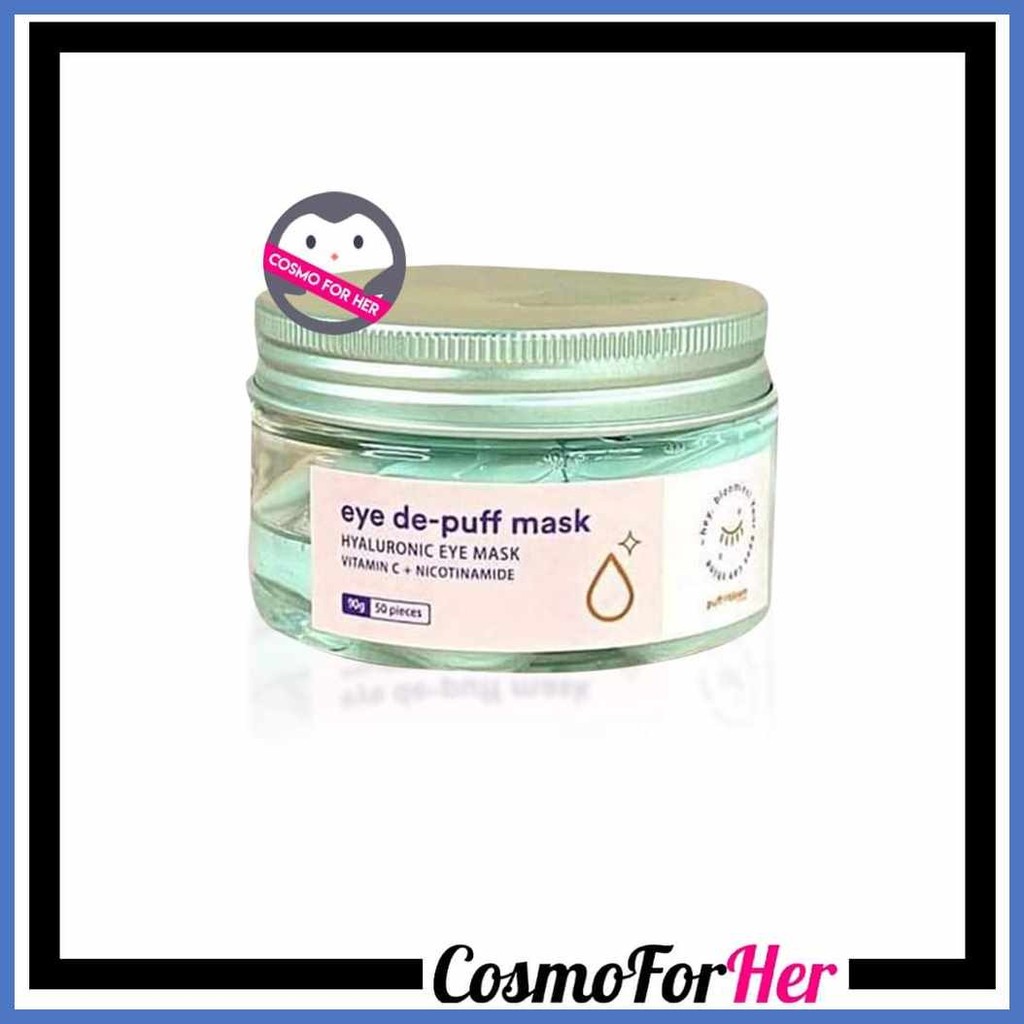 Authentic_Zj*Puff`hw@and!m,i+n+E+Bloom!g,Eye!y,De-Puff Mask 90g (50pcs ...