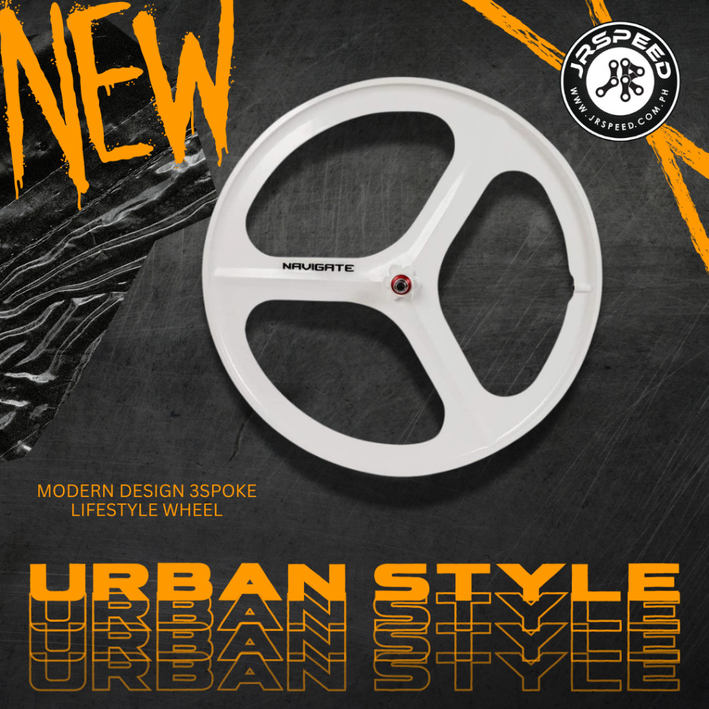 Navigate Rim Set Tri spoke 4Spoke and Five spoke (FRONT) for Fixie ...