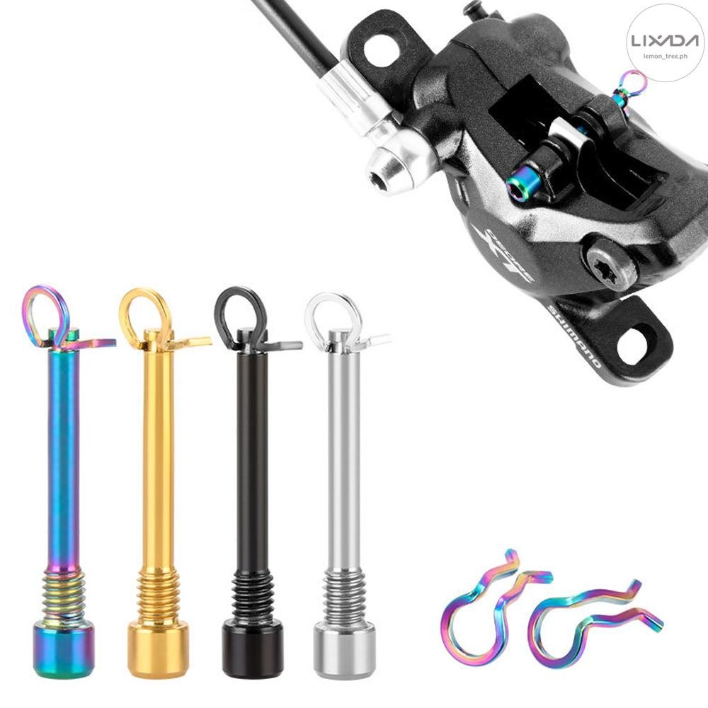 【Hot Sale】 Bicycle Hydraulic Disc Brake Pad Bolts Ti-Alloy Fixing Pin ...
