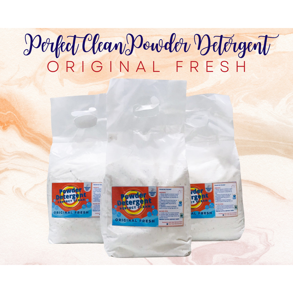 1kg Allbest Perfect Clean Powder Detergent Repacked | Shopee Philippines