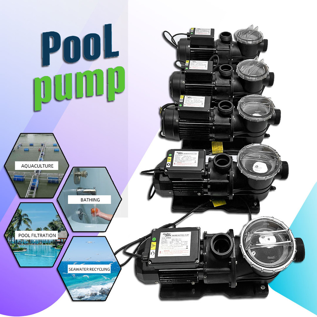 Hydropure Pool Pump SPA Centrifugal Sea Water Swimming Pool Circulating ...