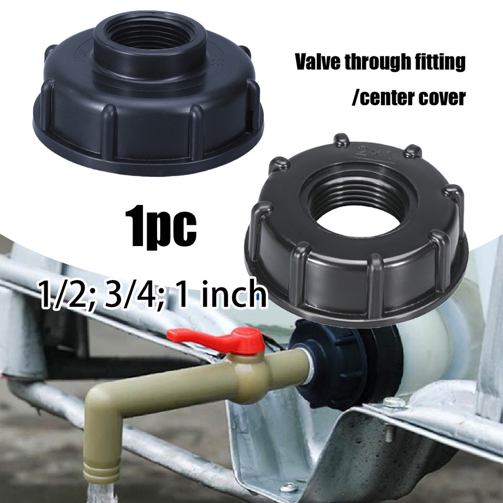 1/2" 3/4" 1" IBC Faucet Adapter Faucet Cover Connector Connection For ...
