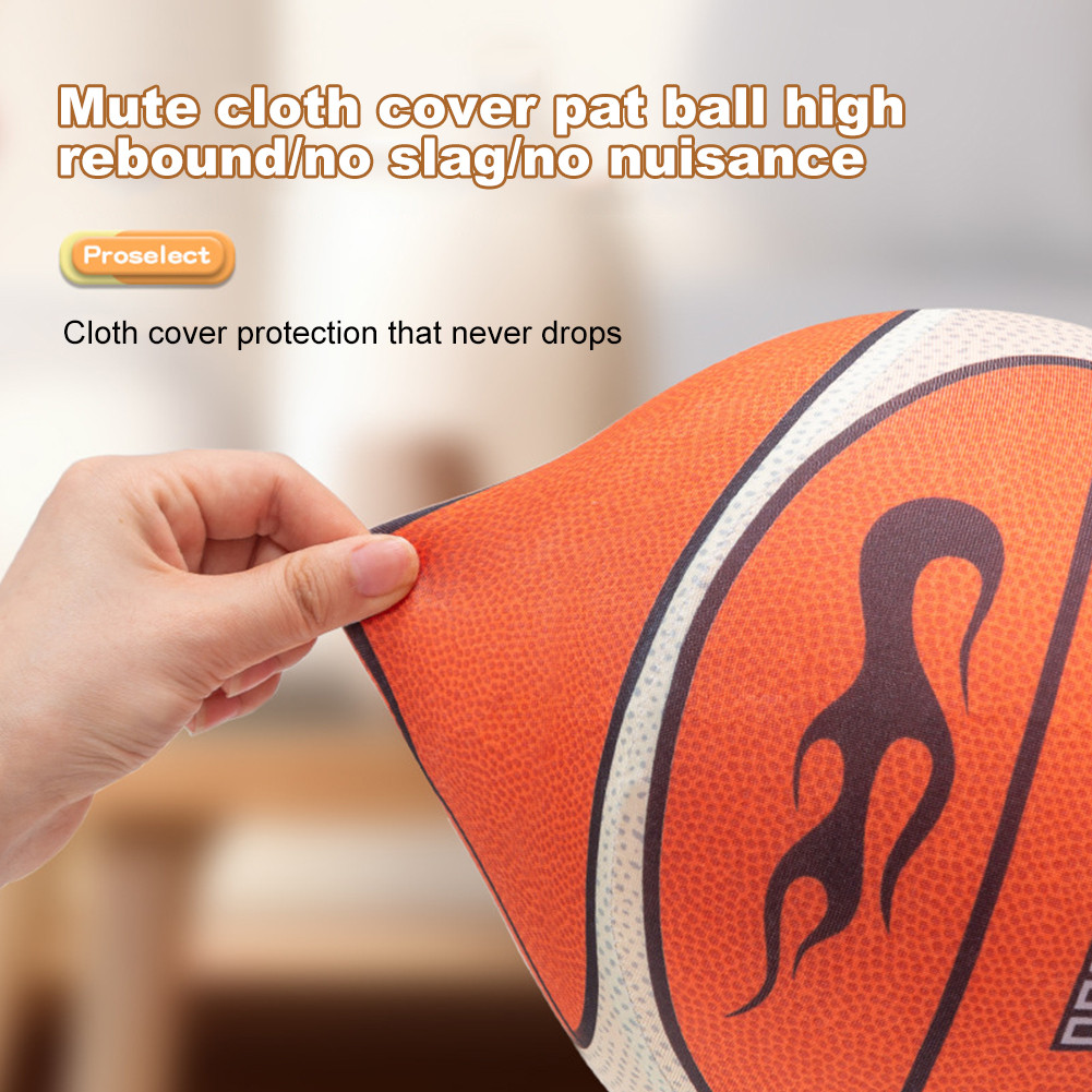 18/21/24cm Silent Basketball Air Bounce Basketball for Various Indoor ...