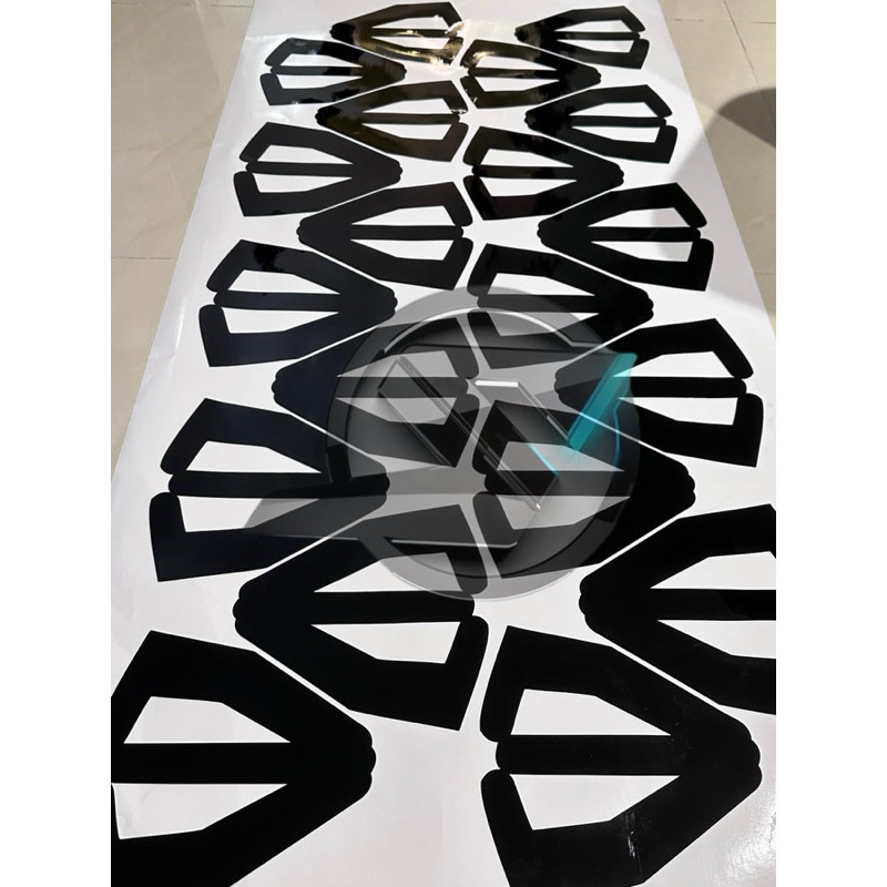 S1361 Rim Sticker Honda city spec v vinyl decal Sticker ( Rim size 16 ...