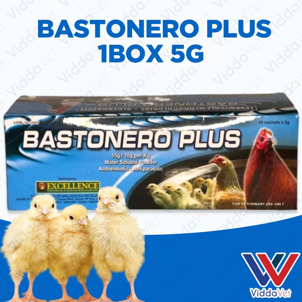 Bastenero plus (1box) 48sachet water soluble powder6grams for animals ...