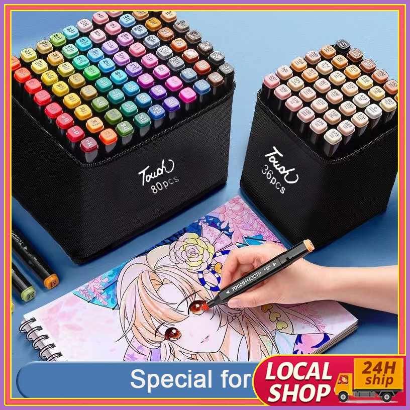 GKX-80%A;color,hS*marker/C$Alcohol^eN$markers^kB$Set^pb$Touch^UZ$Marker ...