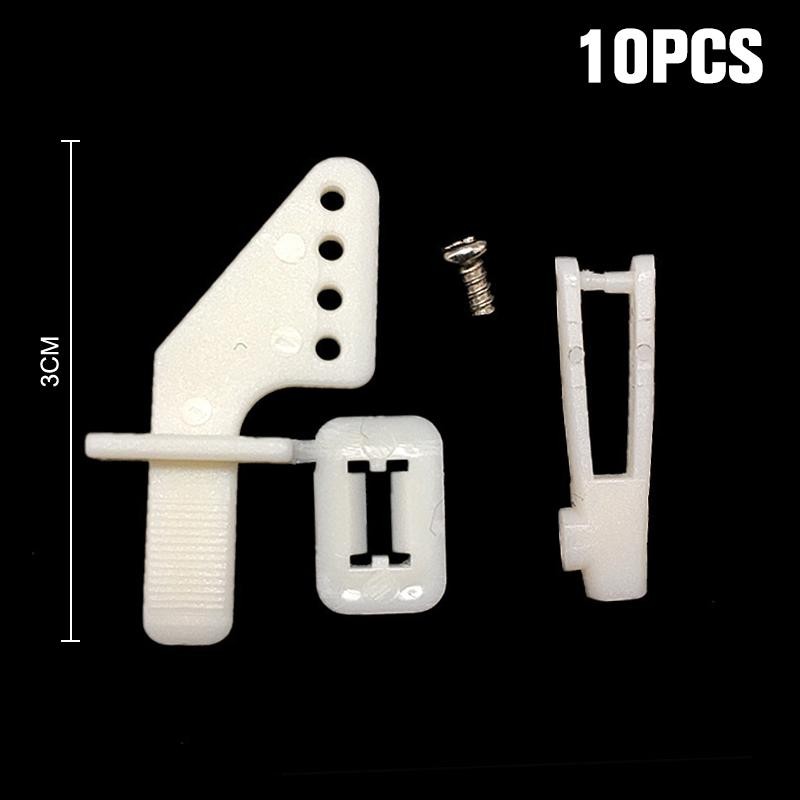 SEW 10 Sets Medium Lock On Nylon Control Horn And Clevis 21mm Set ...