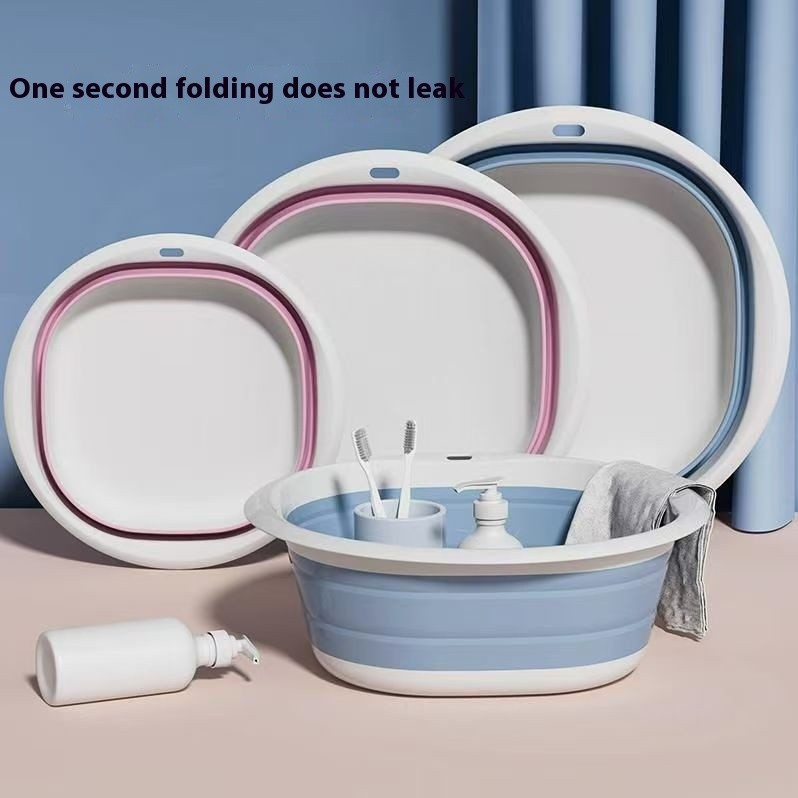 Washable Basin Foldable Silicone Basin Durable Laundry Basin Multi ...