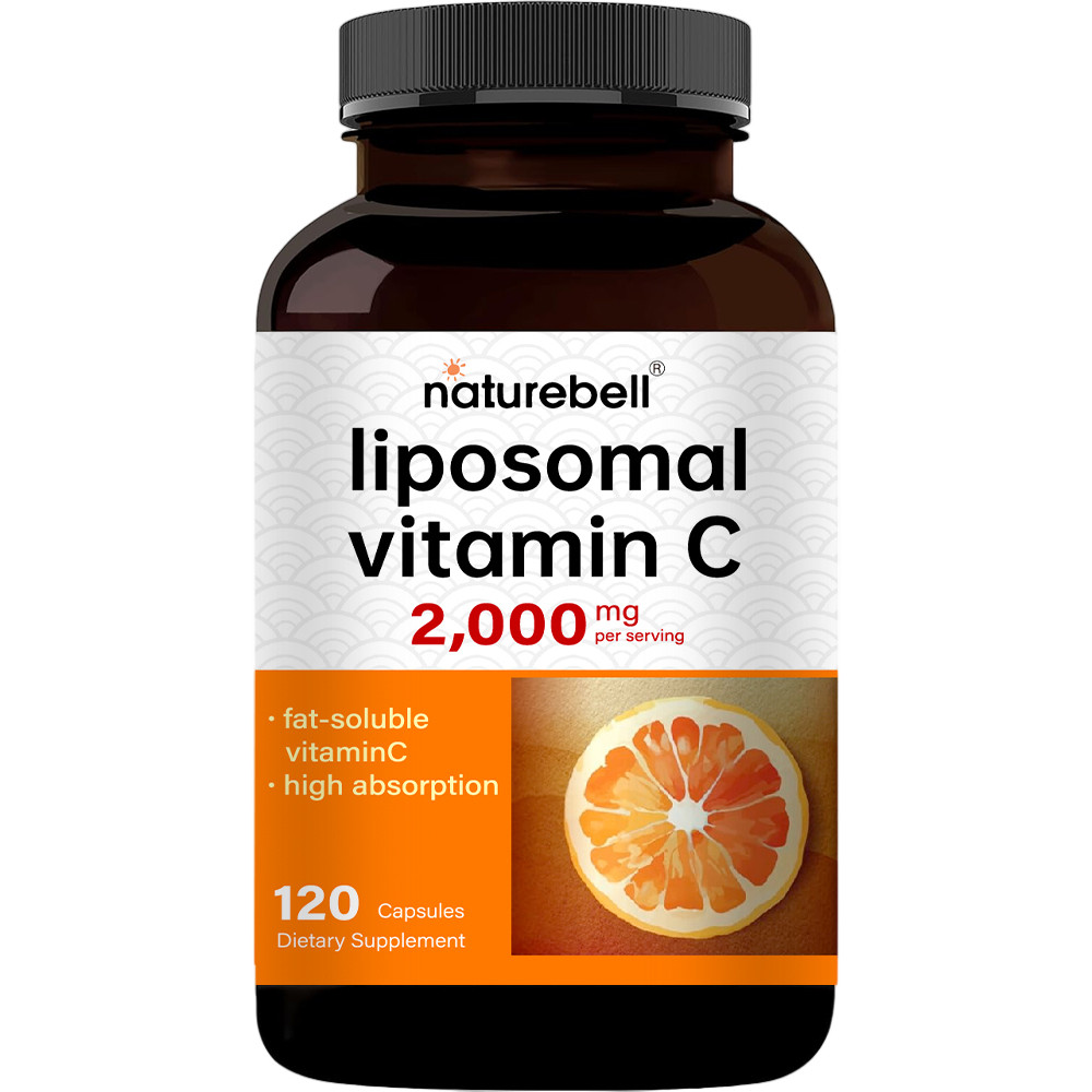 NatureBell Liposomal Vitamin C 2000 mg capsules promote normal skin ...