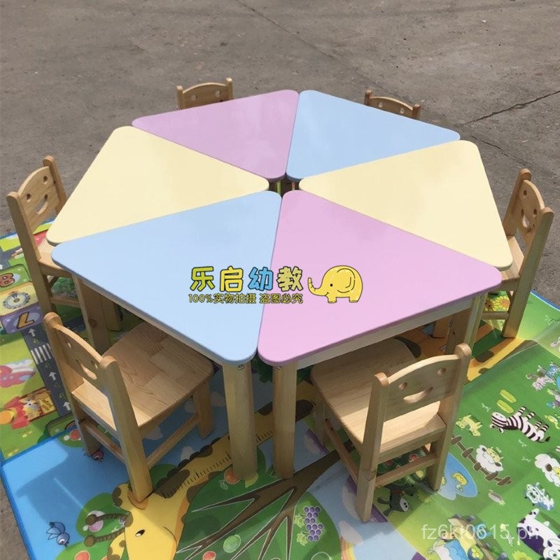 Combination Table Early Education Drawing Table Color Learning ...