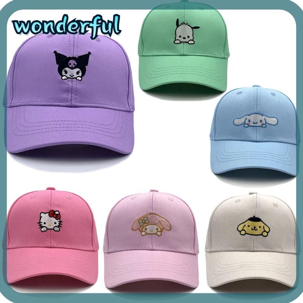 WONDER Toddler Baseball Hat, Sanrio Kuromi Kids Sun Hat, Casual ...