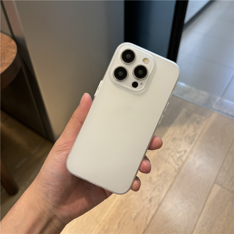 Ultra-thin Matte Clear Soft TPU Shockproof Phone Case For iPhone 17 16 ...