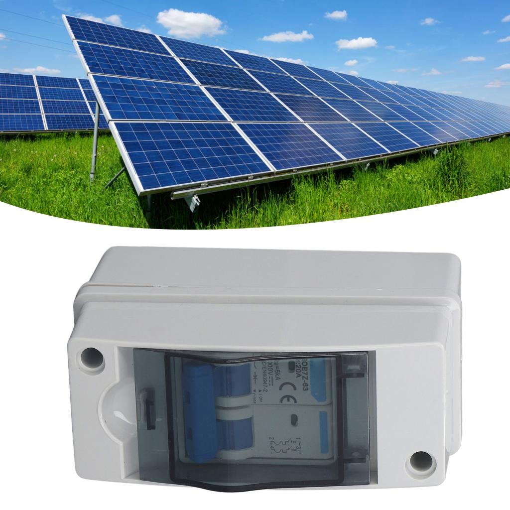 Xguli DC Circuit Breaker 1000V 20A 6KA Breaking Capacity Overvoltage Protection Wide Application ...