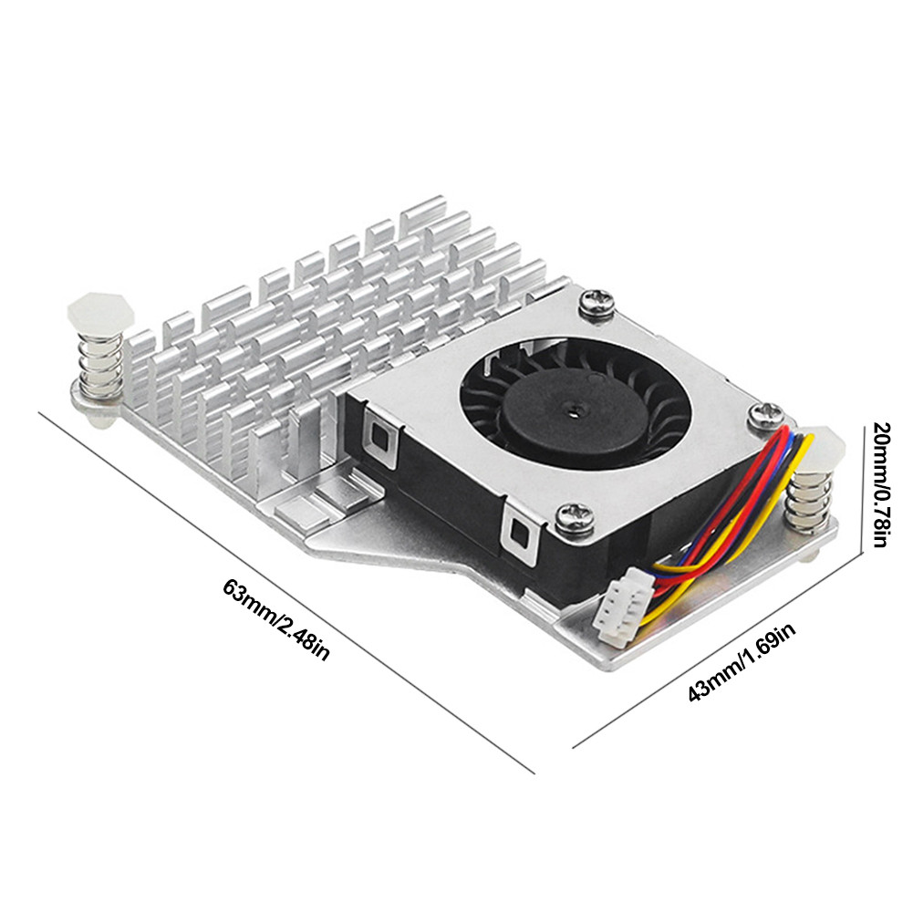 [Didays.ph] For Raspberry Pi 5 Active Cooler Fin Heatsink with ...