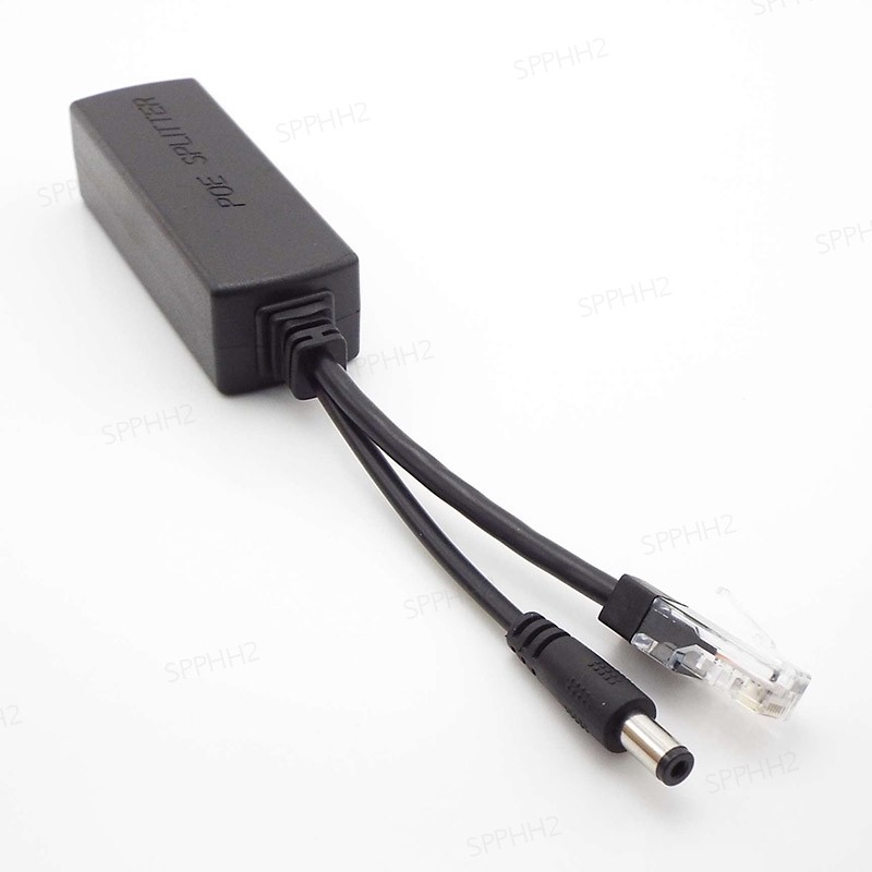 Poe Power Adapter 48V To 12V Poe Splitter Connector Injector Switch For ...