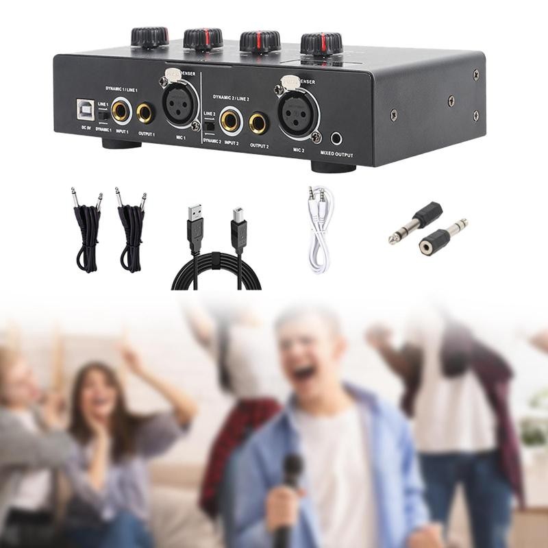 [ Audio Amplifier Professional 48V Compact USB Audio Interface ...