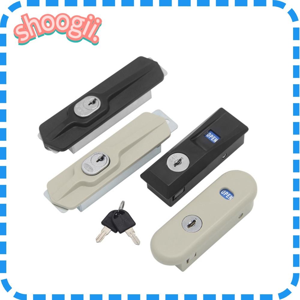 SHOOGYY File Cabinet Lock, Zinc Alloy Anti-theft Sliding Door Lock ...