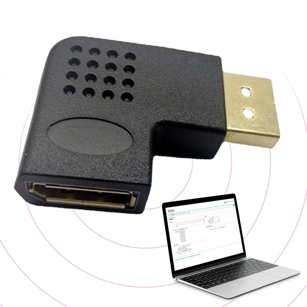 Displayport Adapter Converter Male to Female Displayport Plug Display ...