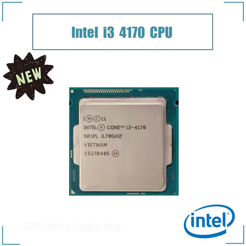 Intel Core i3 4170 CPU Motherboard Supported Cpu LGA1150 Dual-core 3.7GHz Processor | Shopee ...