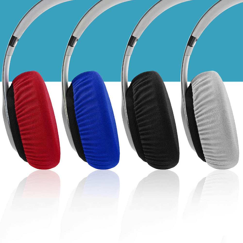 Gaming Headphone Covers Elastic Soft Dustproof Universal 2pcs Washable ...