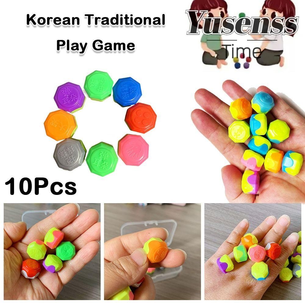 YUSENSS 10Pcs Gonggi Korean Game, Throwing and Catching Korean ...