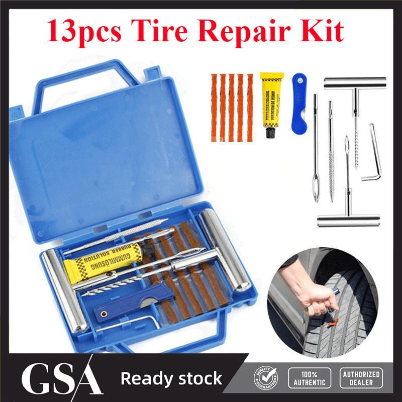 Tire Diagnostic Repair Kit Tubeless Wheel Tire Puncture Mending Tool ...