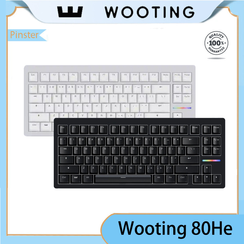 Wooting 80HE Wired Gaming Keyboard Magnetic switch| 8kHz Polling ...