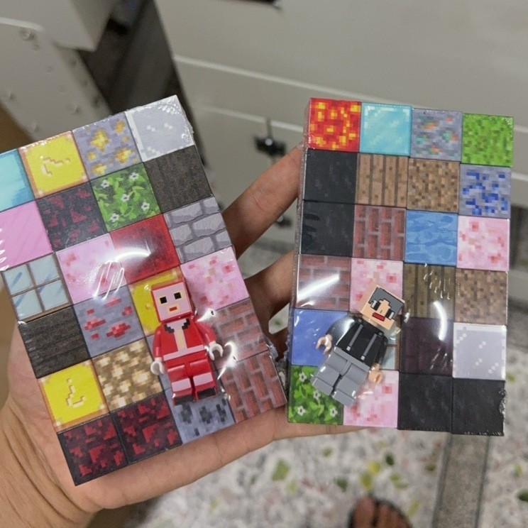 Minecraft Magnetic Block Set | Mini World DIY Toy | Magnetic Assembly ...