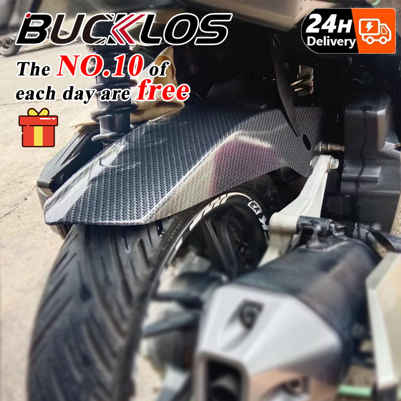 BUCKLOS Motorcycle Tire Hugger Honda Click 125i Carbon Tire Hugger ...