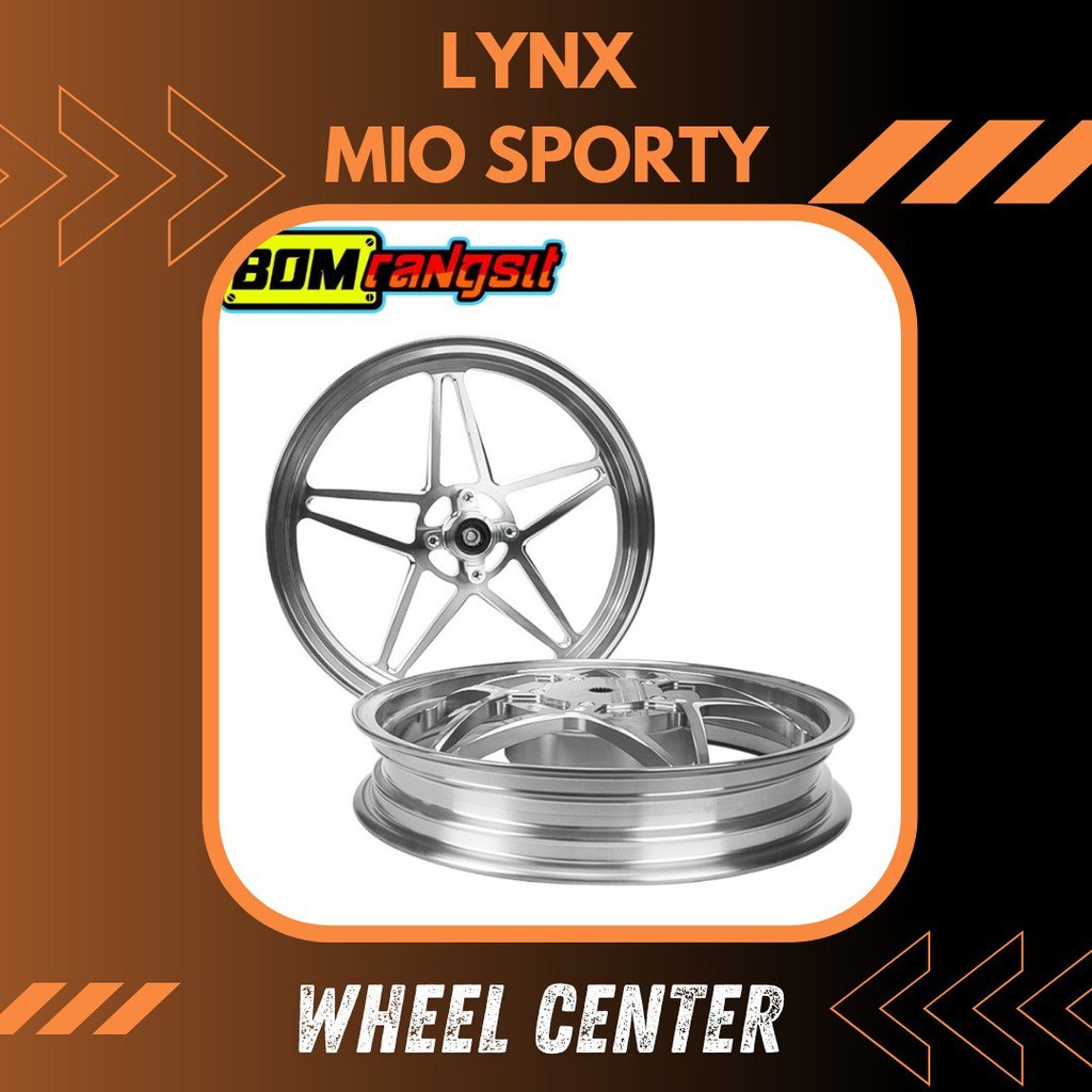 Bom Rangsit bom x Mags 5 lynx star design mio sporty / soulty | Shopee ...