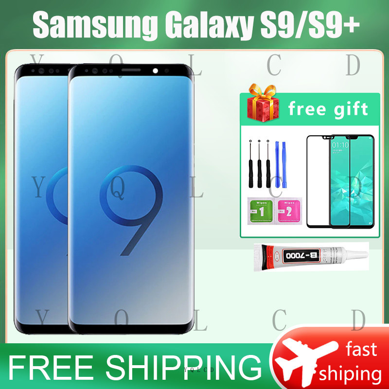 Original AMOLED Samsung Galaxy S9 S9 Plus LCD Display Touch Screen With ...