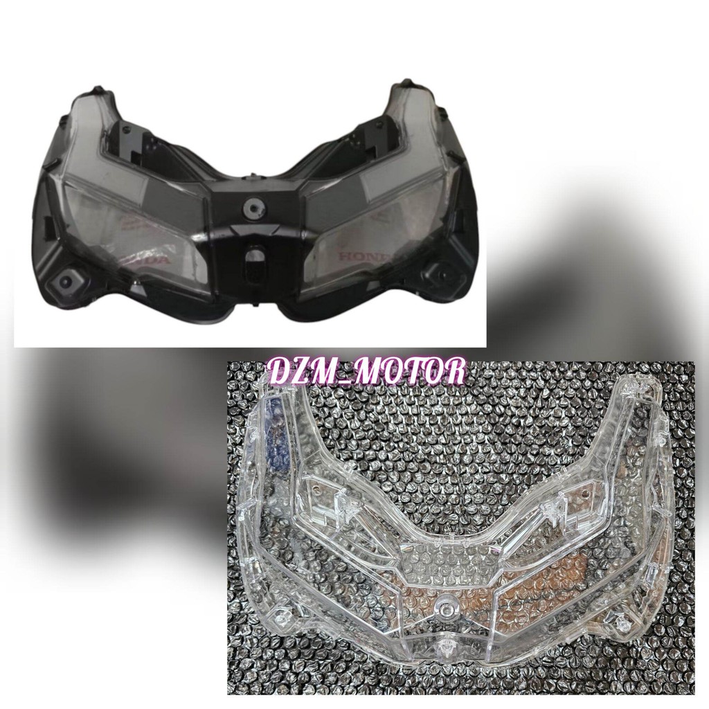 Original Clear and Black Honda ADV 150 160 Headlight Mica Glass ...