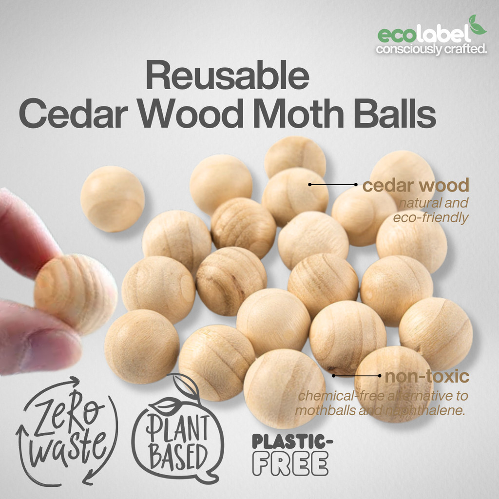 Eco-friendly Reusable Natural Cedar Wood Moth Balls Biodegradable ...