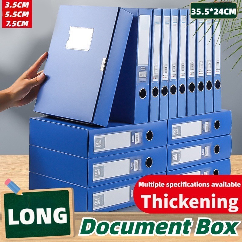 A4 Document Box File Case File Box Bond Paper Organizer Document ...