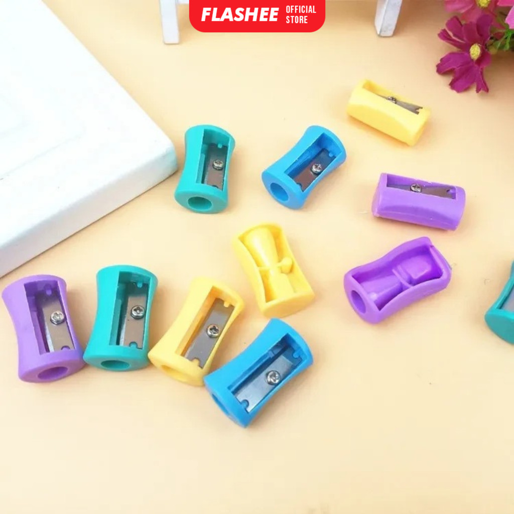 Flashee Rotary Pencil Sharpener Sharpener Color | Shopee Philippines
