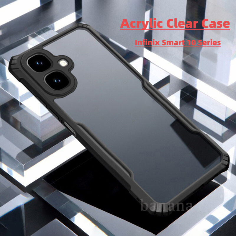 Casing For Infinix Smart 10 Phone Case Transparent Back Cover For ...