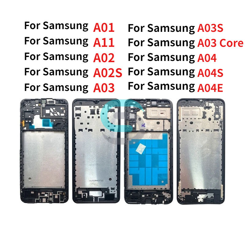 For Samsung A01 A11 A02 A02s A03s A03 Core A04 A04s A04E LCD Frame ...