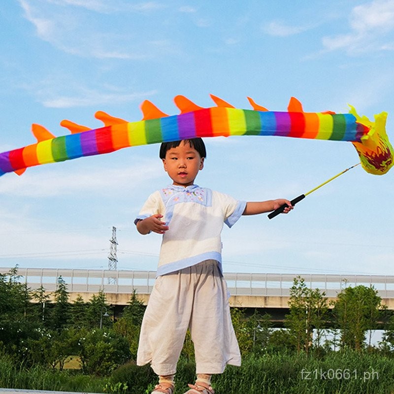 Fitness Kindergarten Ribbon Dance Dragon Hand Dance Dragon Dragon ...