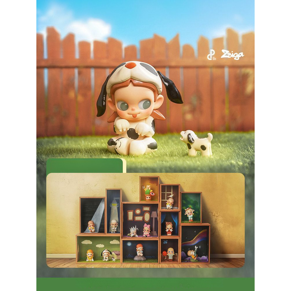 Popmart POPMART Zsiga Permission, All Series Figures Mystery Box Cute ...